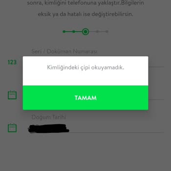 Cepte TEB Mobil Uygulama Çipli Kimlik Kart Okuyamaması - Şikayetvar