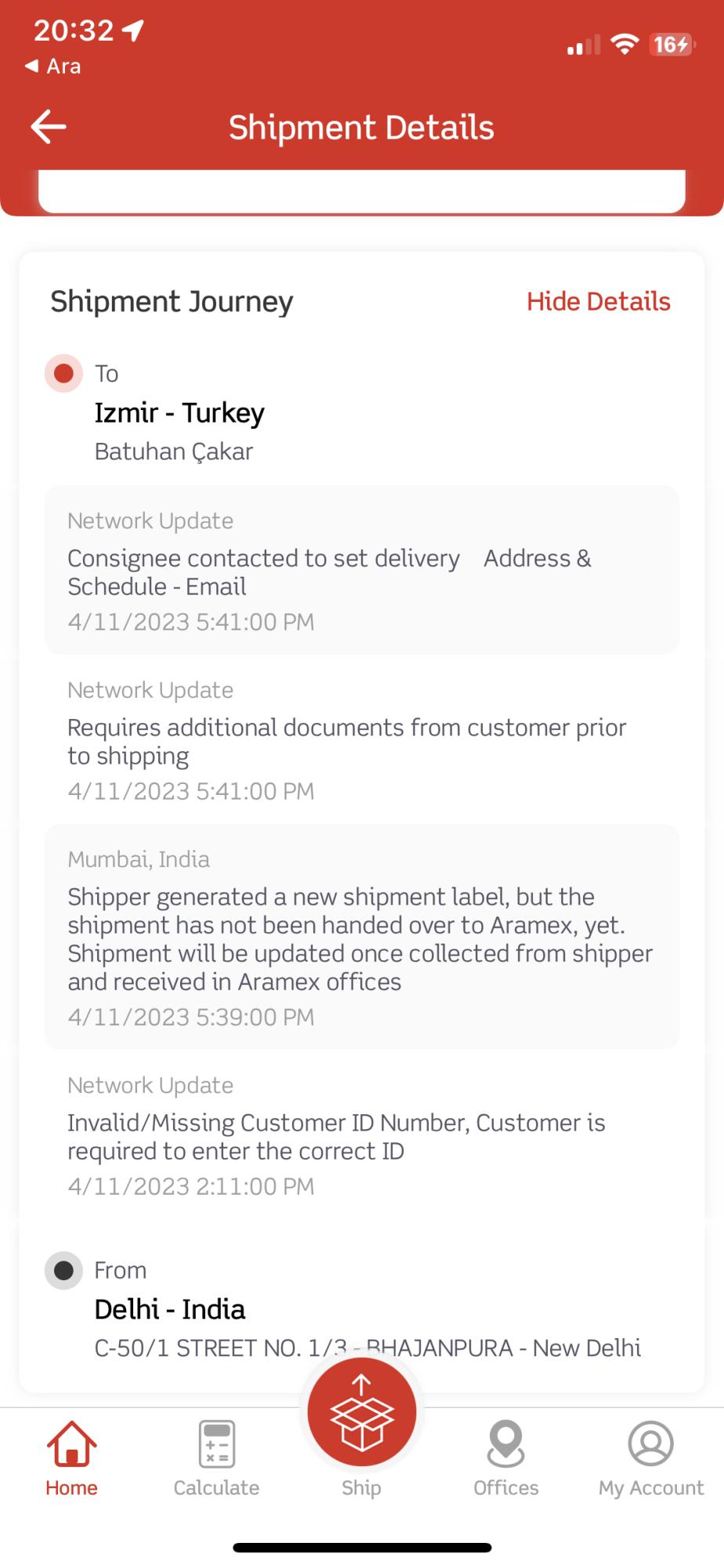 Aramex Kimlik Doğrulama Hatası - Şikayetvar Aramex Kimlik Doğrulama Hatası - Şikayetvar