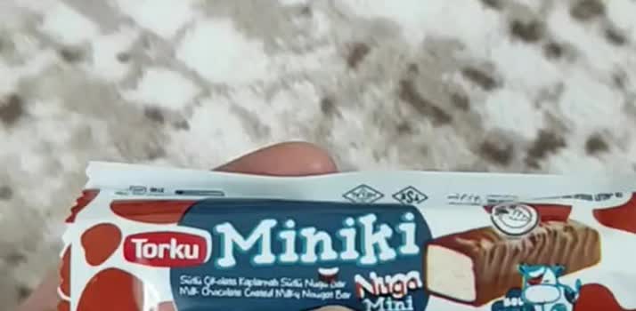 Torku Paket İçinden Miniki Nuga Mini Çikolatanın Ambalajı Açık Çıktı ...