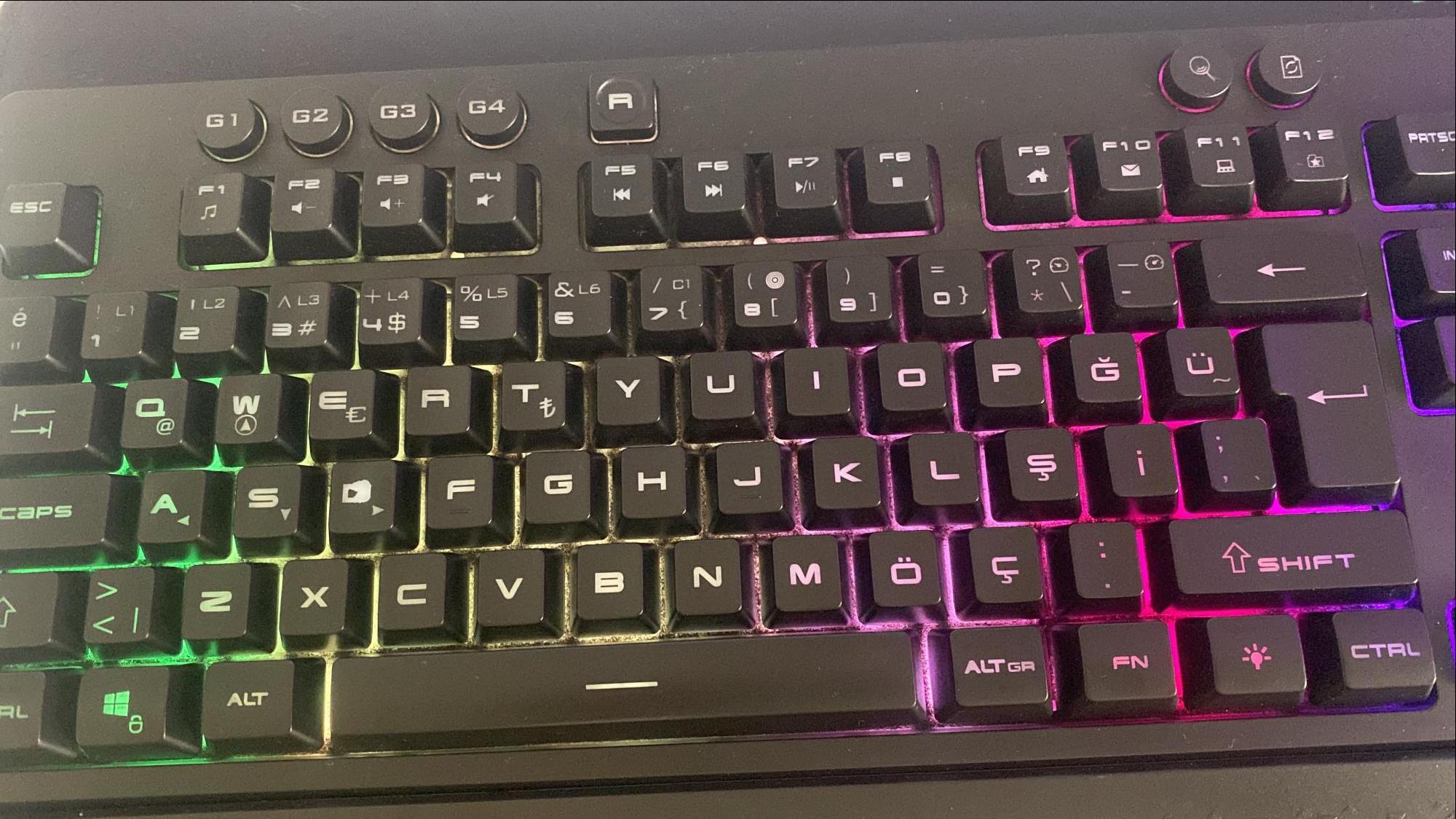 Çözüldü: Rampage Kbx65 Klavye Tuşu Silindi! - Şikayetvar