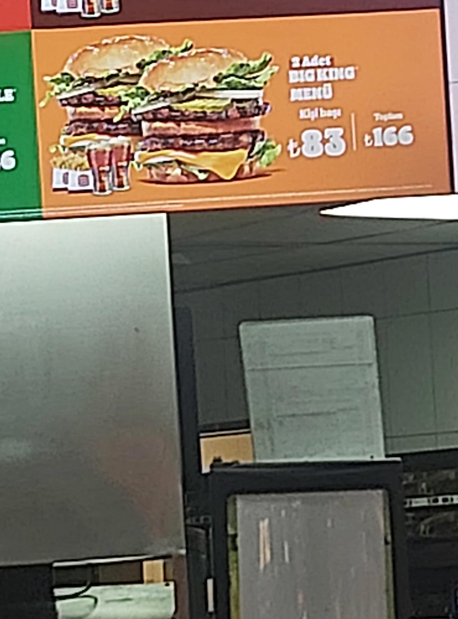 Burger King'de Bir Menü Almak Ve Resimlerde Olan İle Alakası Yok ...