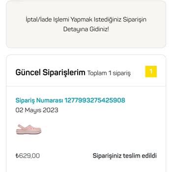 Crocs - 77/80 - Şikayetvar