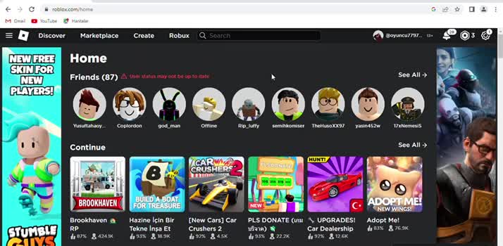 ROBLOX Robloxun Google De Açılmaması - Şikayetvar