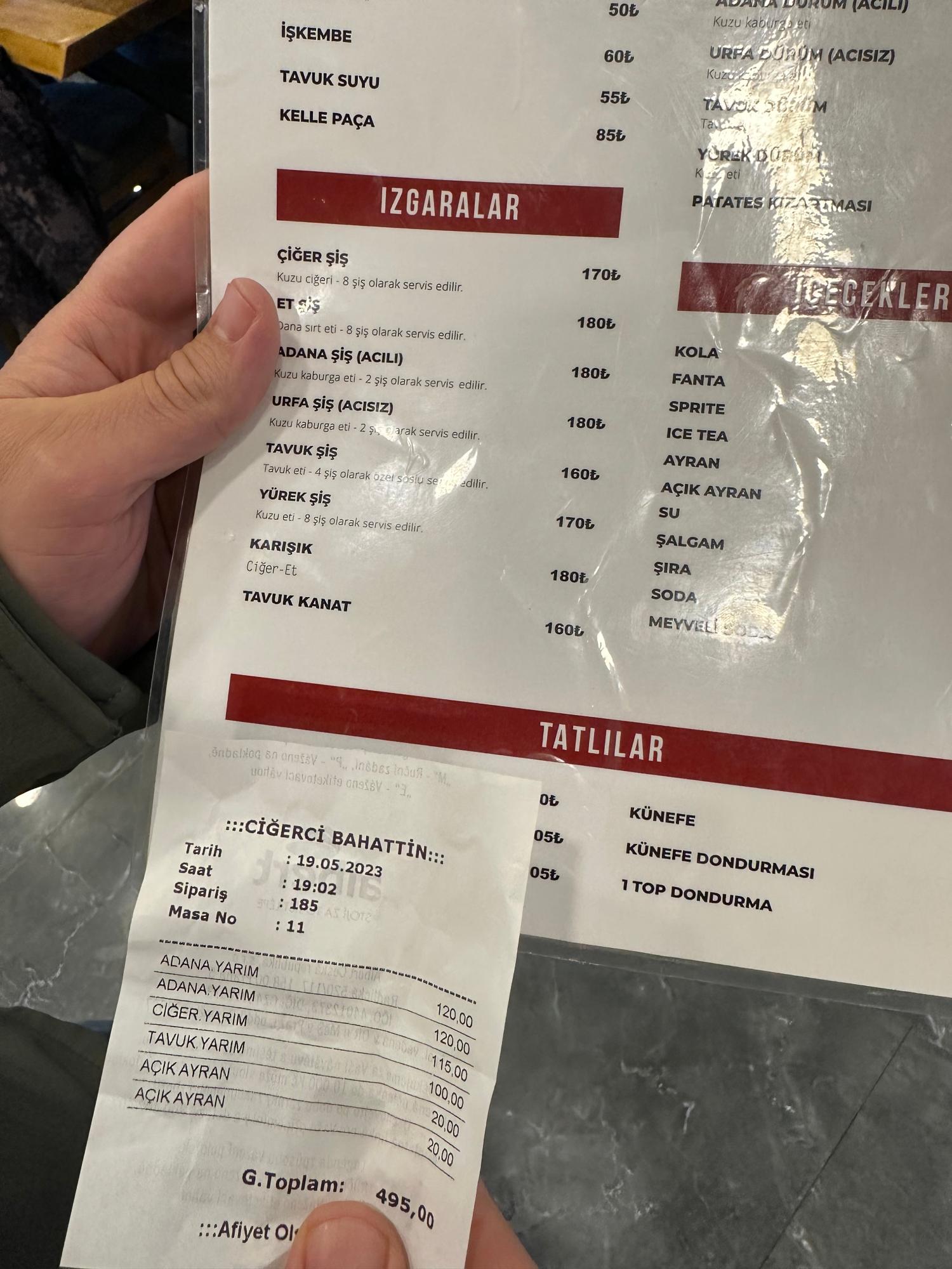 19 Mayıs 2023 Ciğerci Bahattin Hesap Skandalı - Şikayetvar