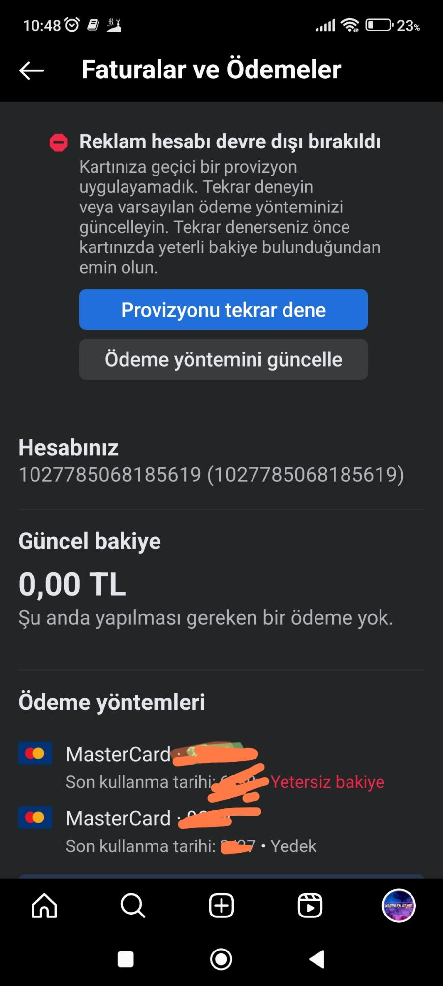 Meta Pay Instagram Para İadesi Yapılmıyor - Şikayetvar