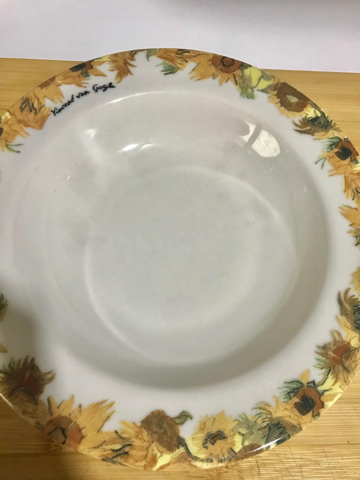 Bella Maison Marka Vangogh Ayçiçekleri Serisi Tabaklar Su Çekiyor Ve ...