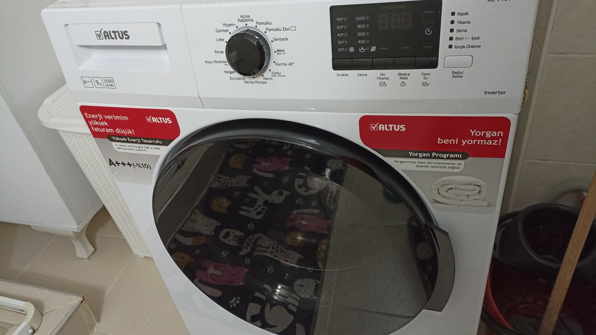 Altus 9 Kg Çamaşır Makinesi - Şikayetvar