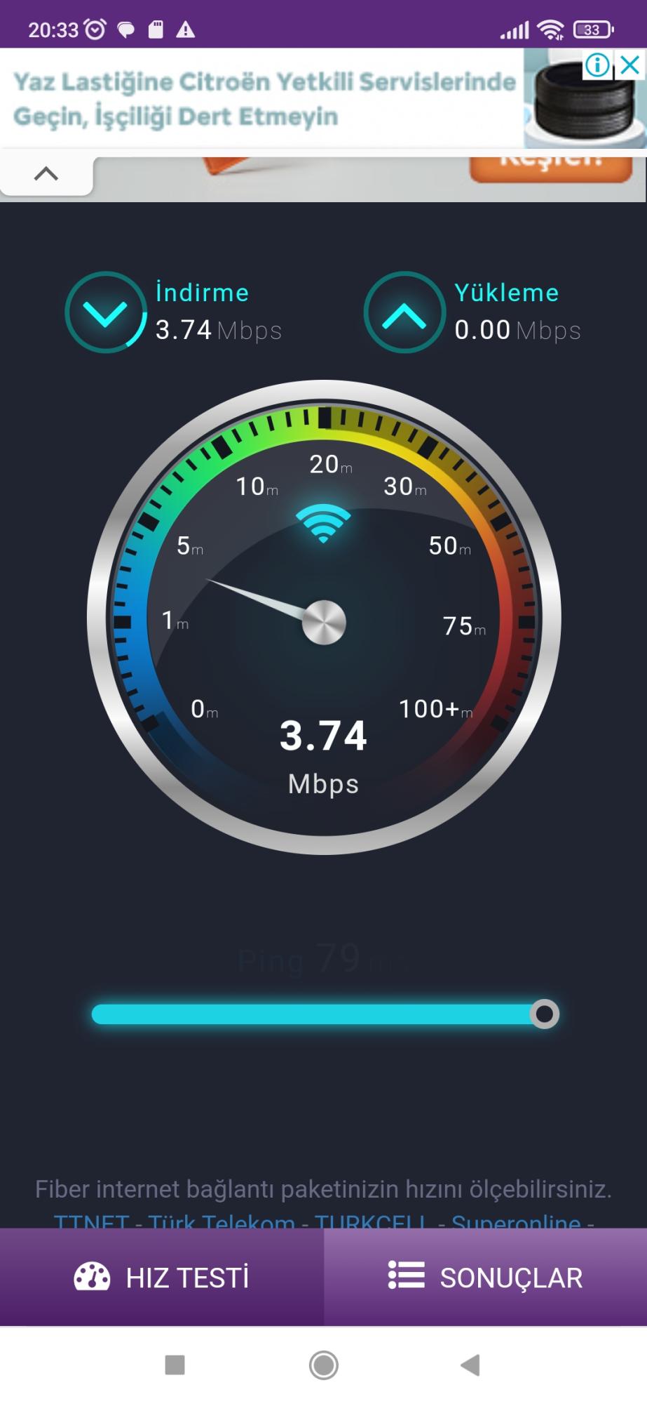 Comnet 35 Mbps Değil 3 Mbps İnternet - Şikayetvar