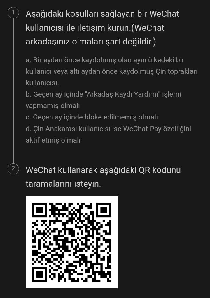 WeChat'e Giriş Yapamıyorum, QR Kod Sorunu. - Şikayetvar