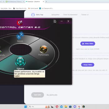Monster Notebook Monster Bilgisayarımın Control Center Hatası - Şikayetvar