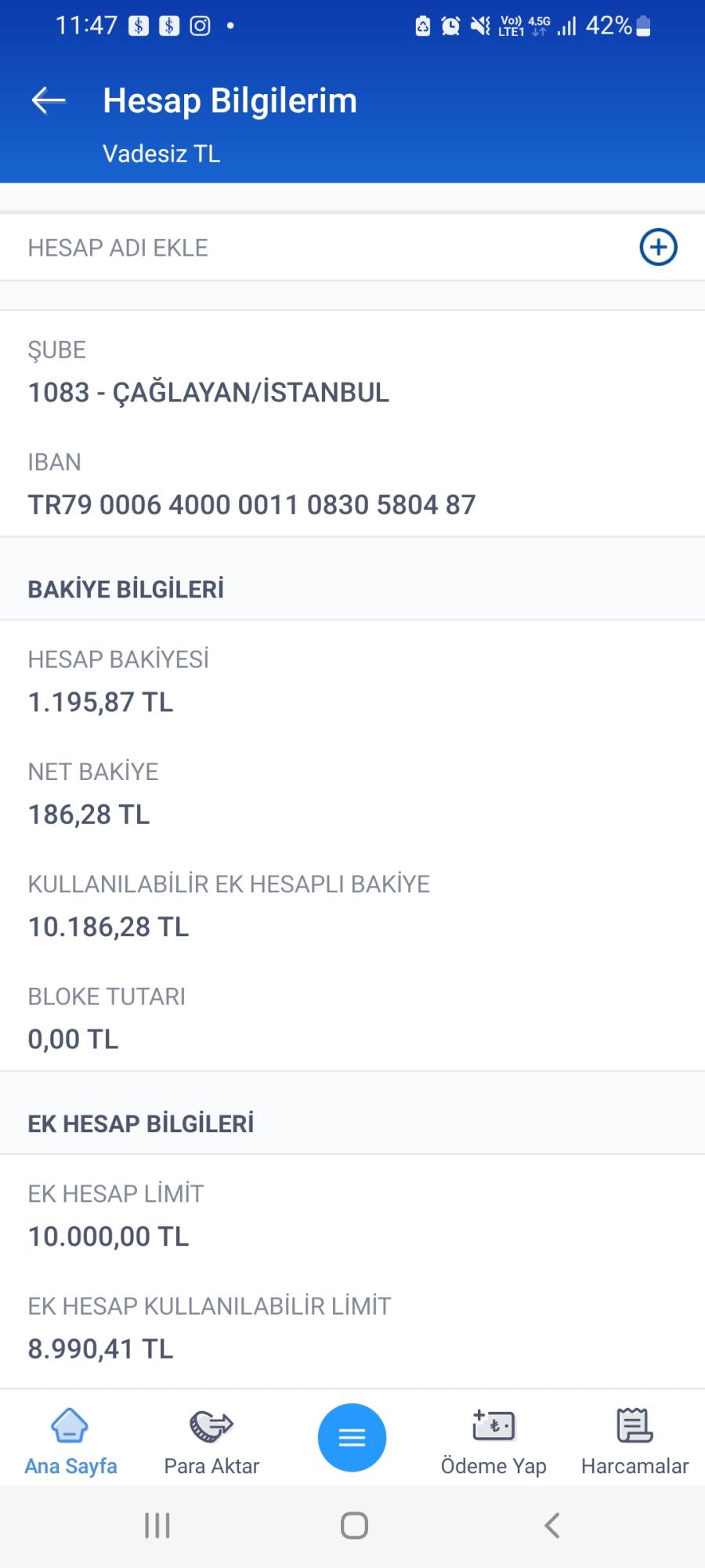 İş Bankası Cep Banka Uygulamasında Ana Ekranda Yanıltan Bakiye Bilgisi - Şikayetvar