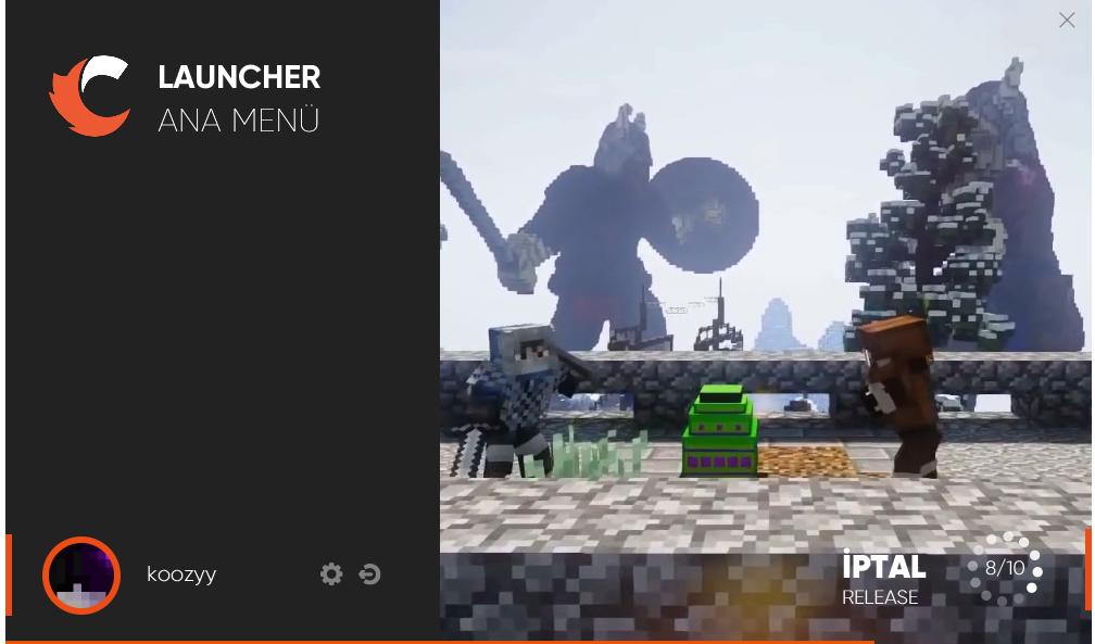 Craftrise Launcher Ana Menü 8/10 Takılı Kalma Sorunu - Şikayetvar