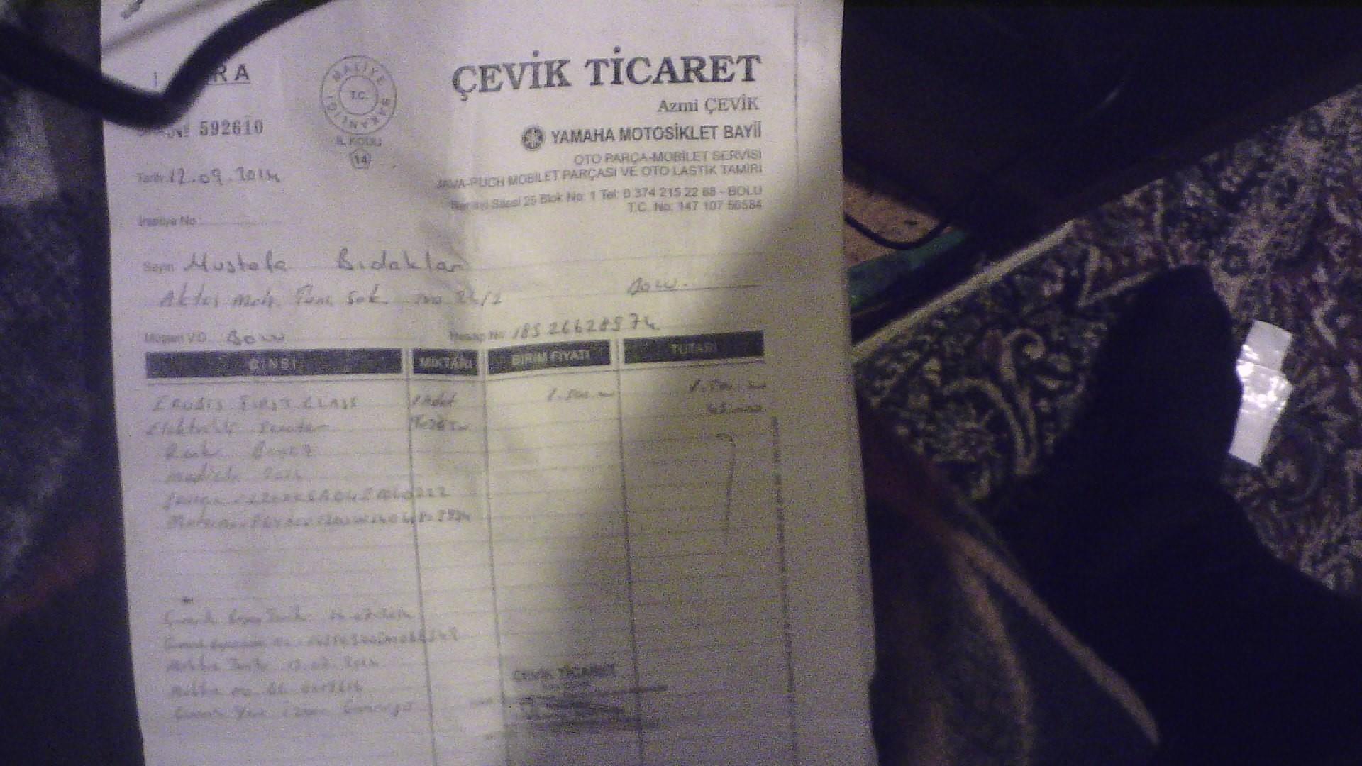 Ekobis Bisiklet Uygunluk Belgesi - Şikayetvar