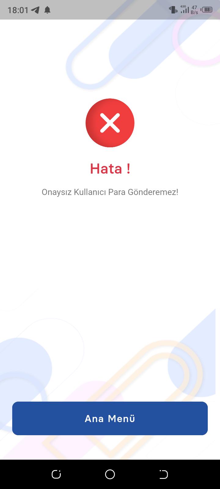 Paypay Onaysız Hesap Hatası - Şikayetvar