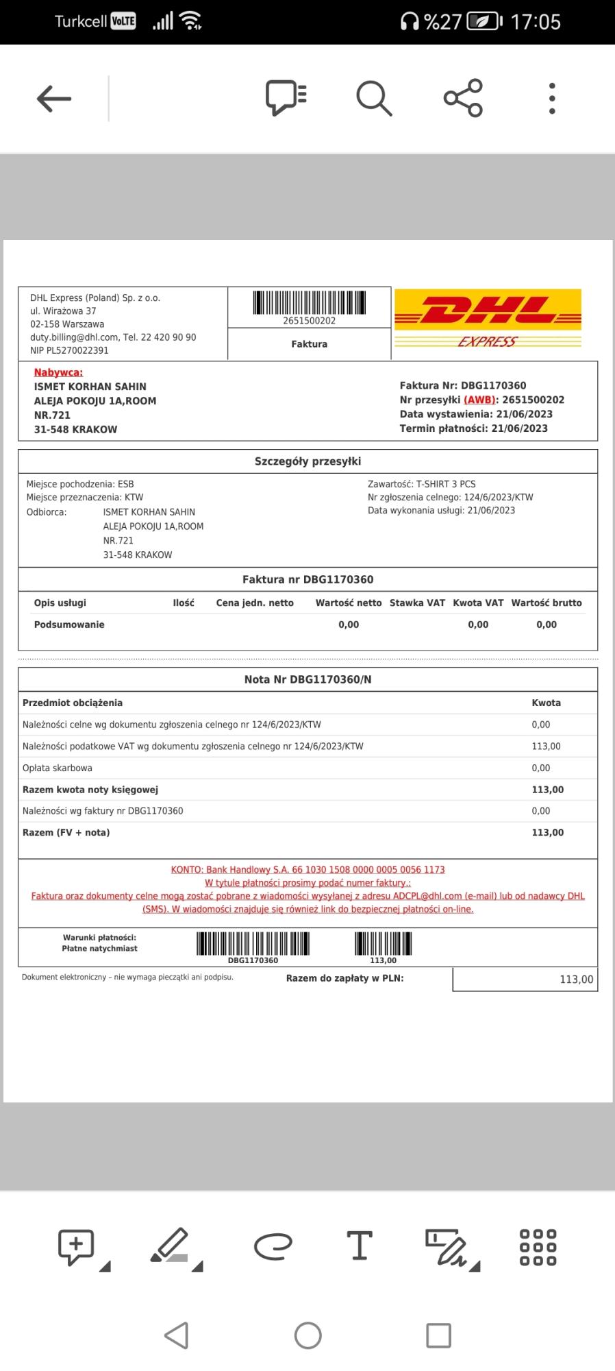 DHL Overcharged and Mishandled Customs - Xolvie