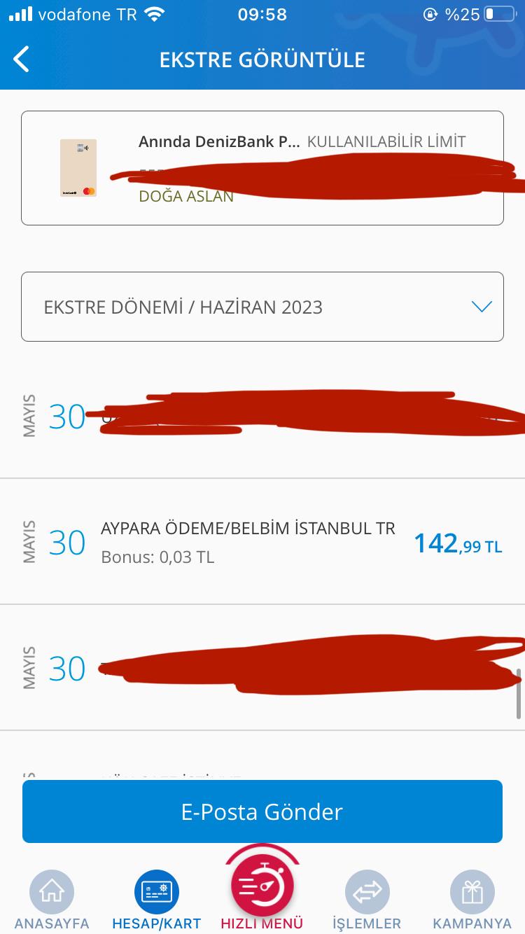 Aypara Ödeme Belbim İzinsiz Para Çekimi - Şikayetvar