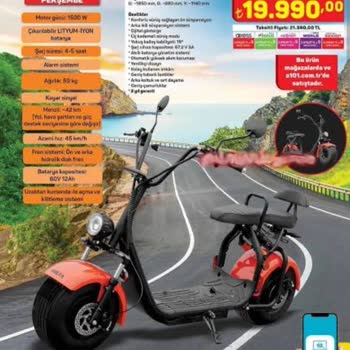 A101 Volta Yide Se 03 Elektrikli Moped - Şikayetvar