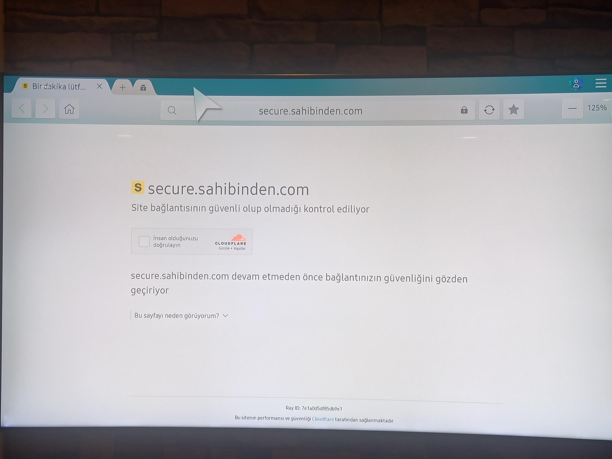 Sahibinden Secure.sahibinden.com Hatası İle Karşılaşıyorum - Şikayetvar