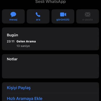 WhatsApp +91'li Telefon Araması - Şikayetvar
