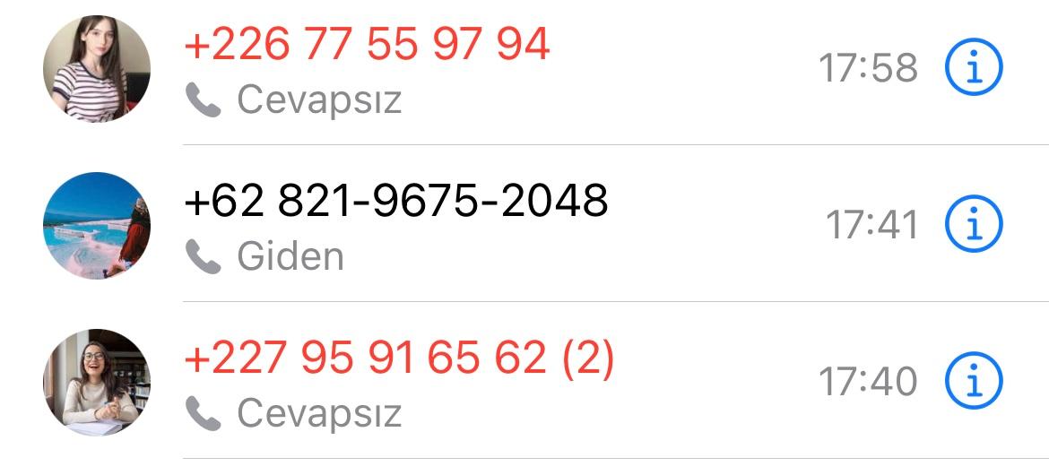 WhatsApp Üzerinden Farklı Ülke Kodları İle Aranıyorum. - Şikayetvar