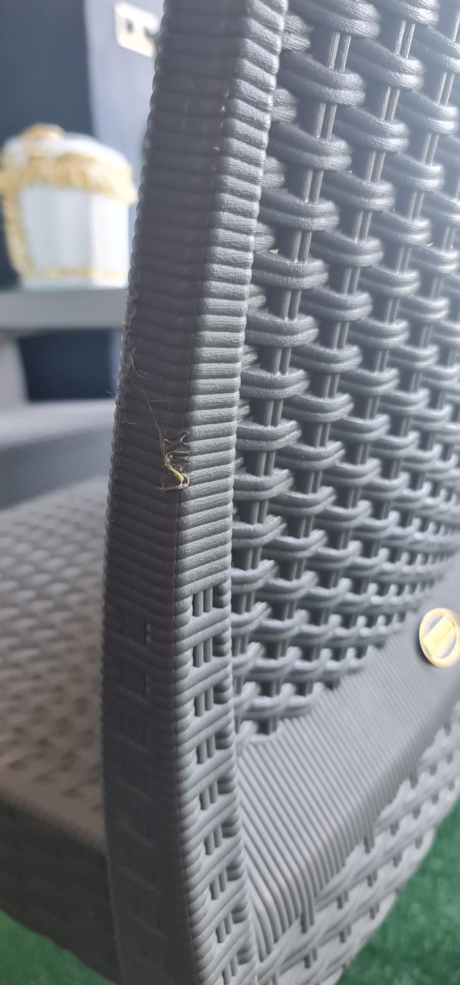 Bauhaus Delivered Discolored and Dirty Chairs - Xolvie