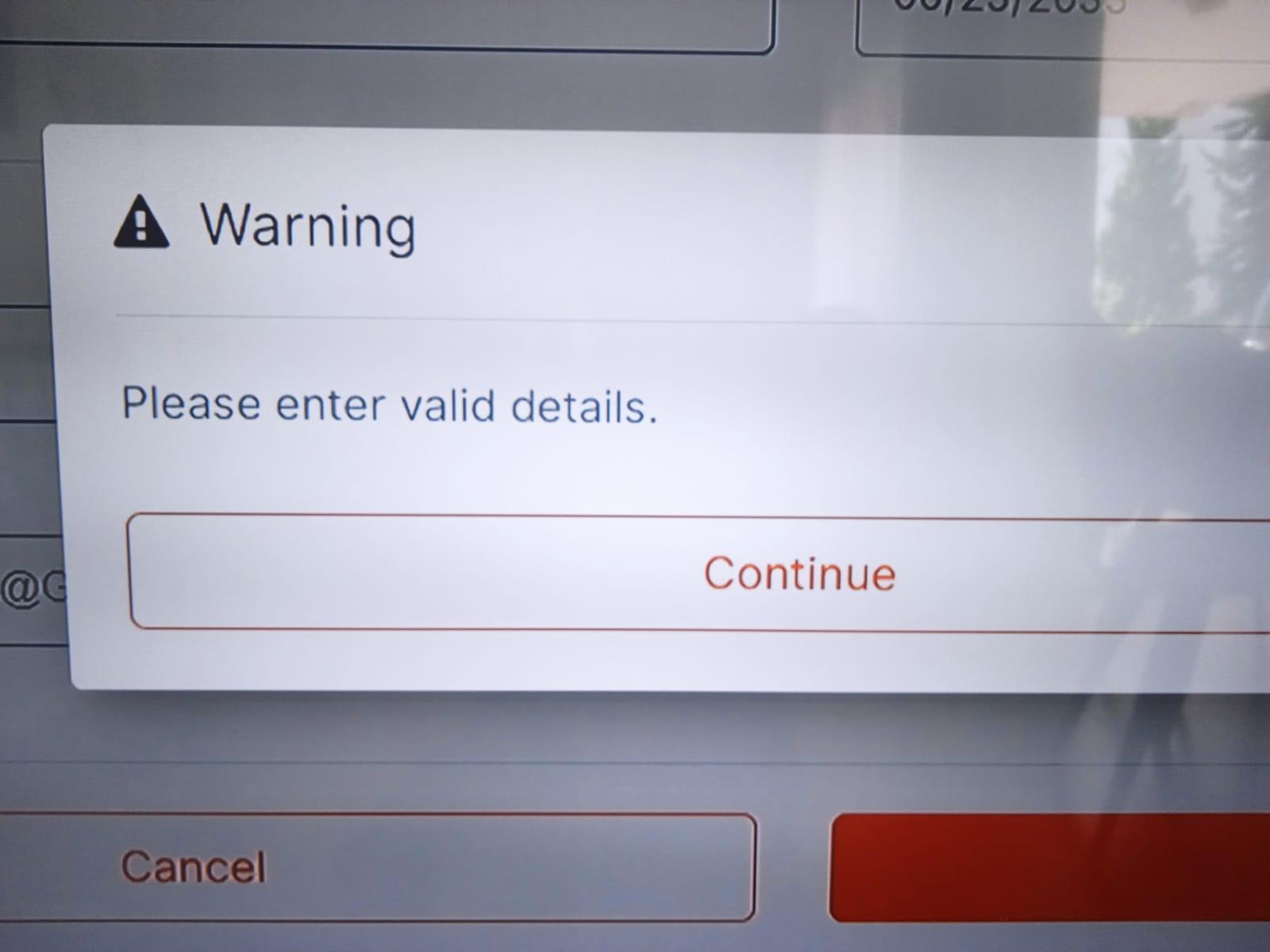 VFS Global Litvanya "please ENTER İnvalid Details" Sorunu - Şikayetvar