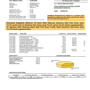 VakıfBank İptal Dilekçesi ve Kart Aidatı Şikayetleri - Şikayetvar