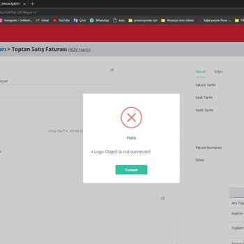 Logo İşbaşı Sunucuları Yavaş Ve Sürekli Hata Mesajı Veriyor - Şikayetvar