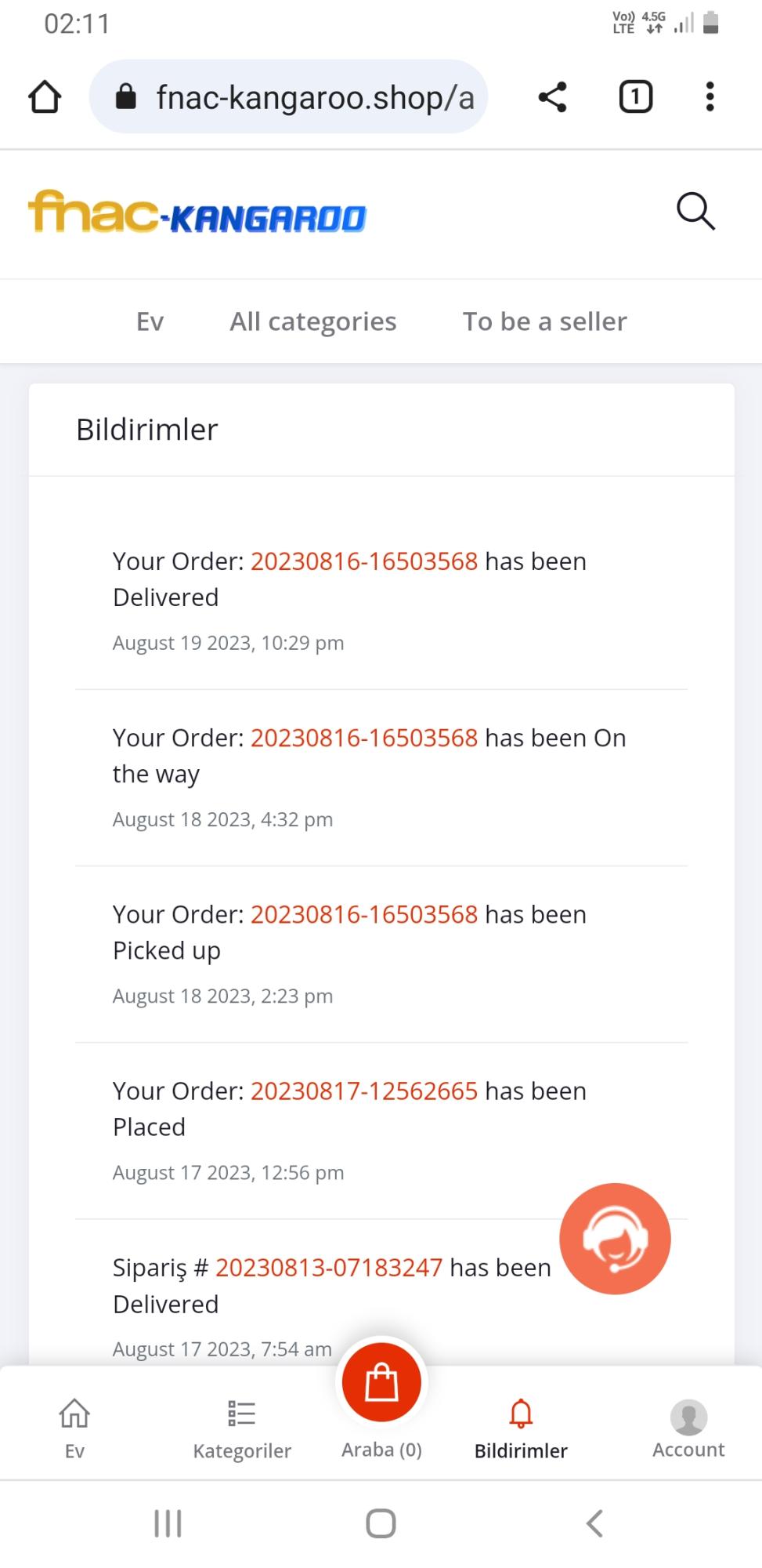 Fnac-kangaroo.shop Fnac-kangaroo. Shop E-ticaret Sitesi Üzerinden ...