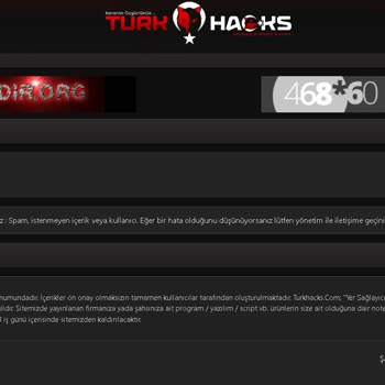 Ban Show Adlı Bahane İle İnsanları Banlayan Turkhacks.com! - Şikayetvar