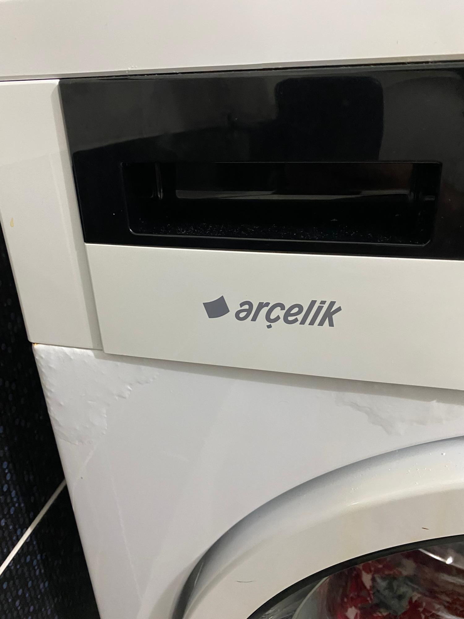 Arçelik Çamaşır Makinesi Bütün Köşelerden Boya Atması Pas Tutması ...