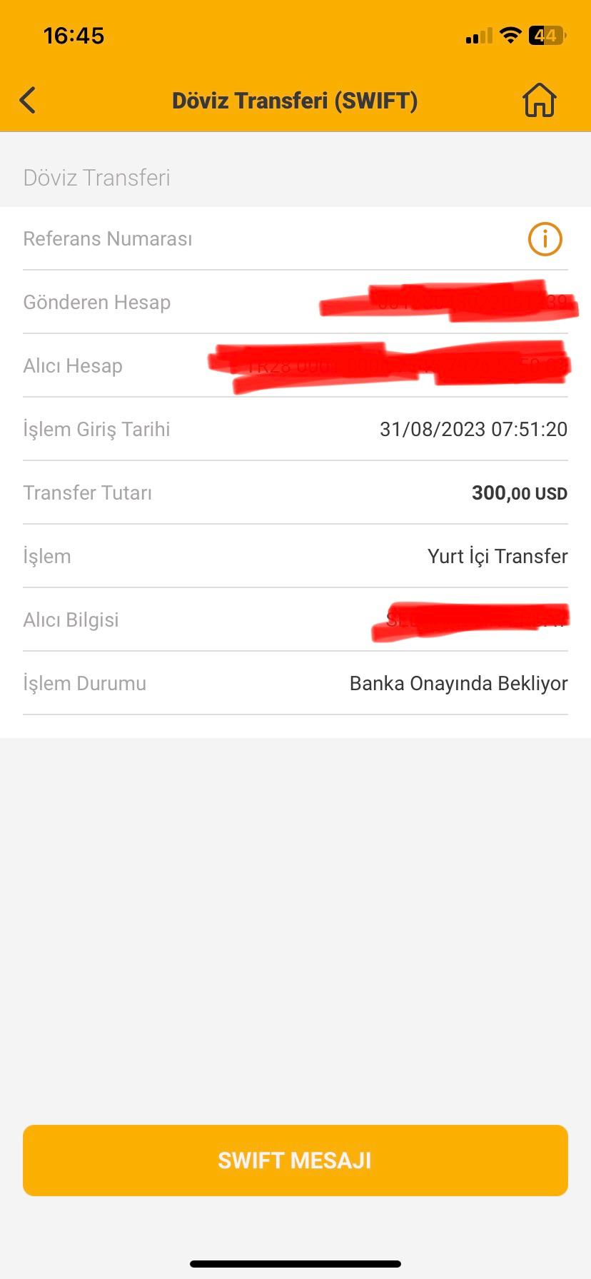 VakıfBank SWİFT İşlemi 10 Gündür Gerçekleşmedi İptal Etmiyorlar ...