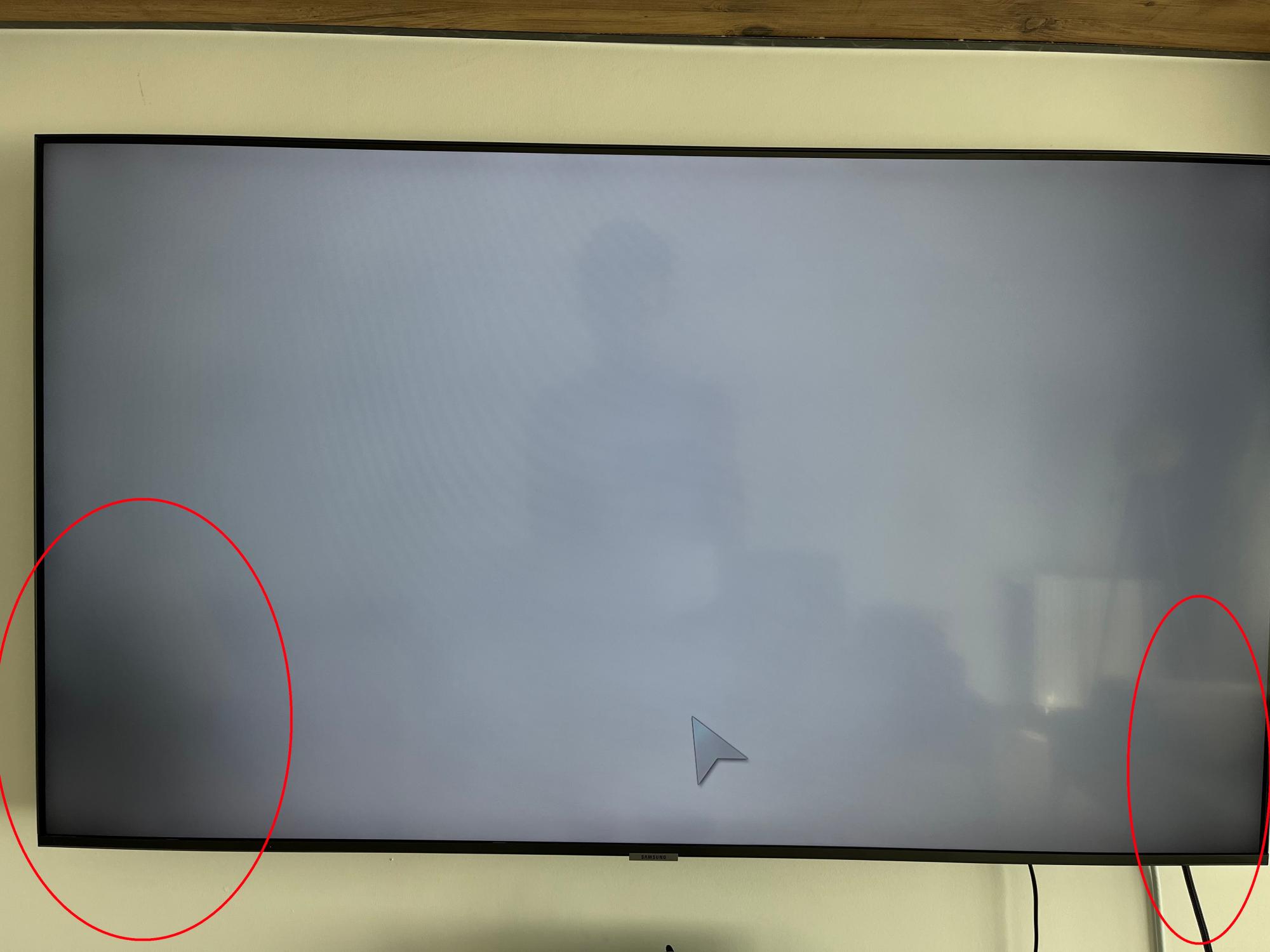 Unexplained Obscurationon On My Samsung 50TU7000 Television Screen - Xolvie