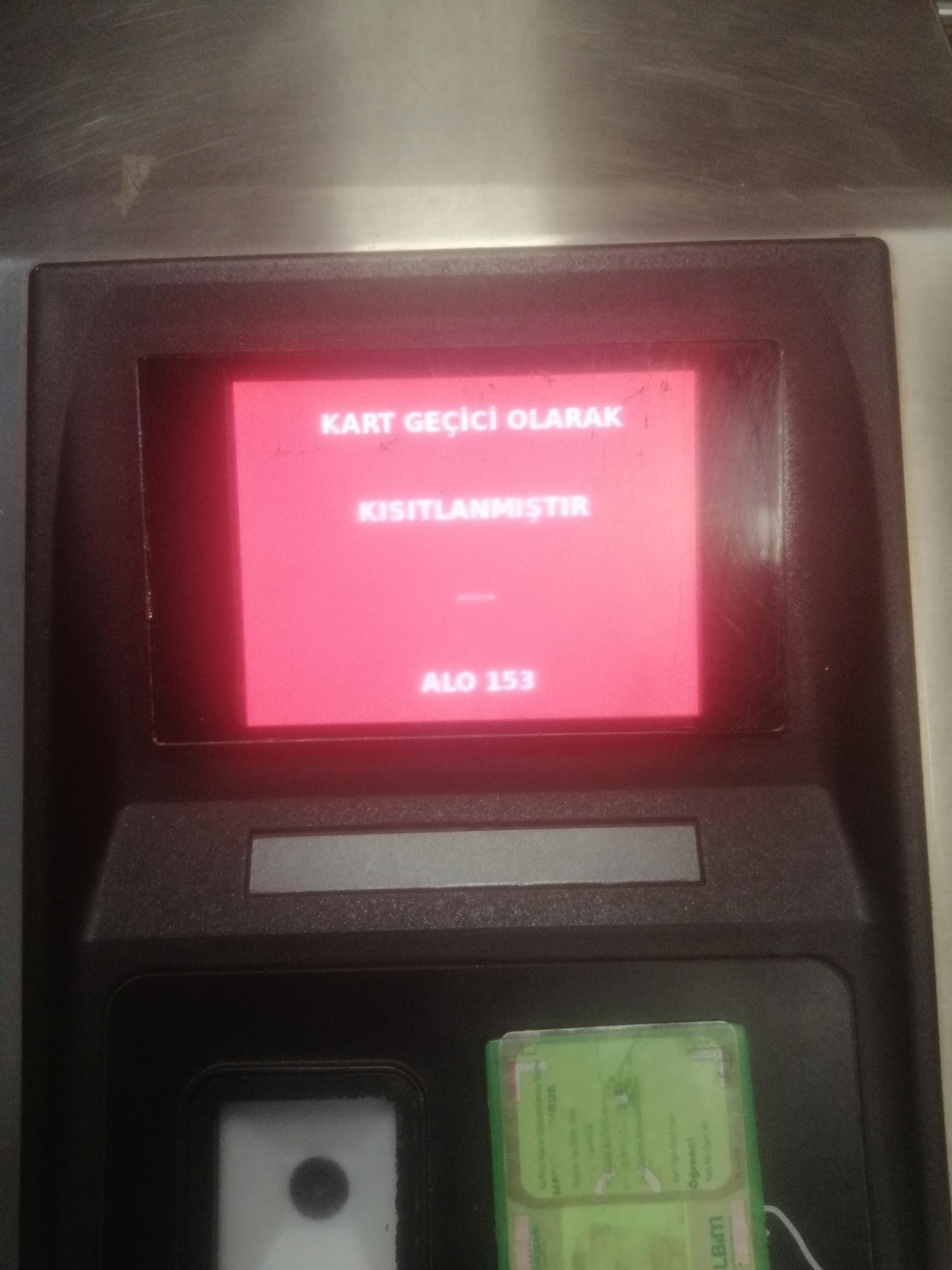 BELBİM | İstanbulkart AKBİL. Geçici Olarak Kısıtlandı - Şikayetvar