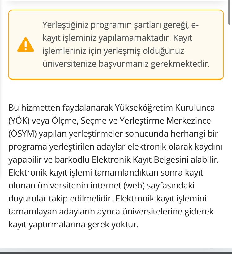 E-Devlet (Turkiye.gov.tr) DGS E Kayıt Yapamıyorum - Şikayetvar