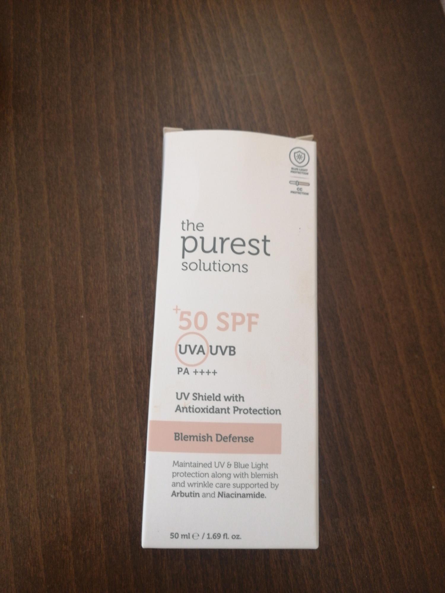 The Purest Solutions Purest 50 SPF Güneş Koruyucu - Şikayetvar