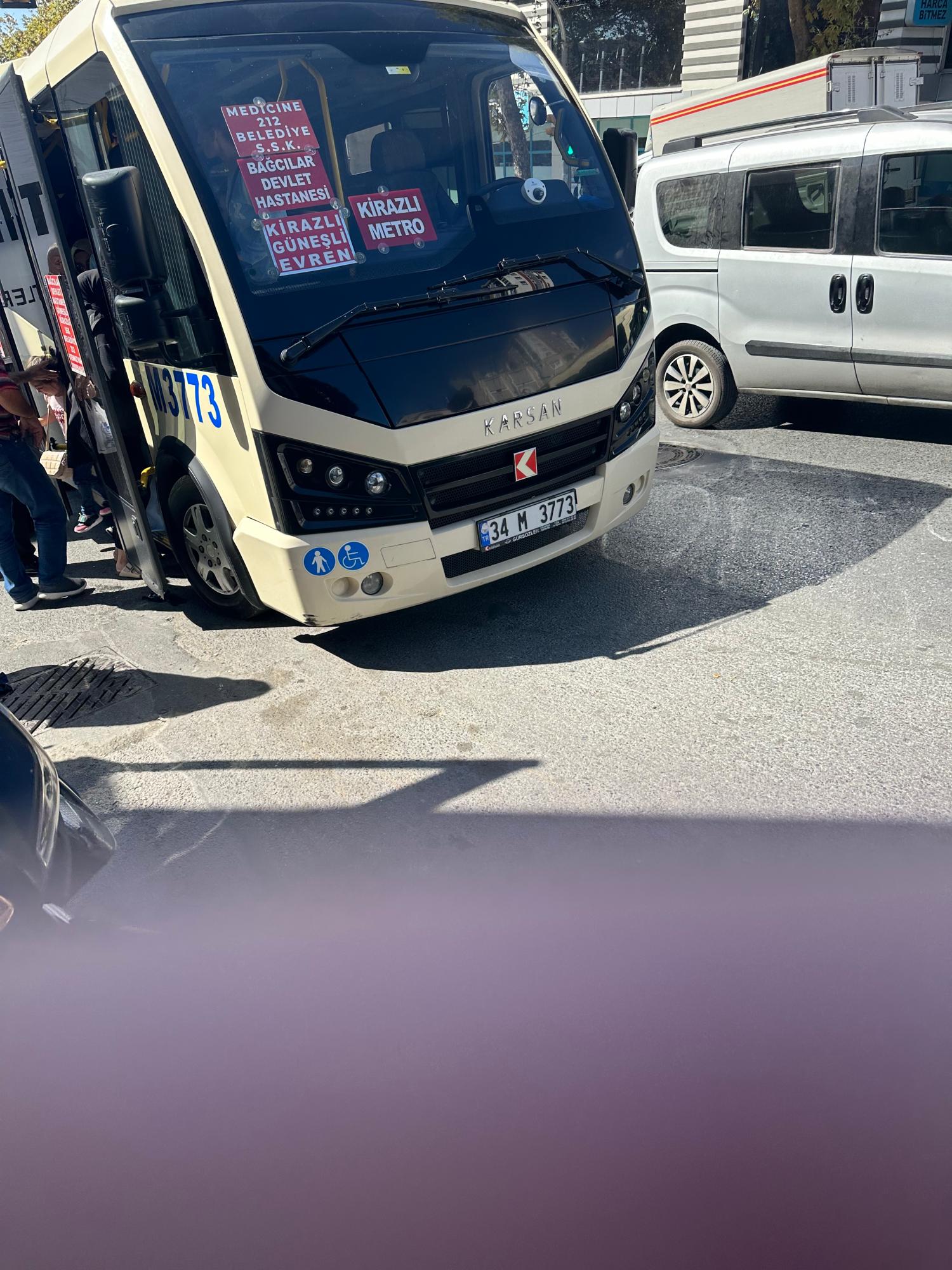 Minibüsçüler Odası İstanbul Minibüsçüler Odası 34M3773 Plakalı Minibüs ...