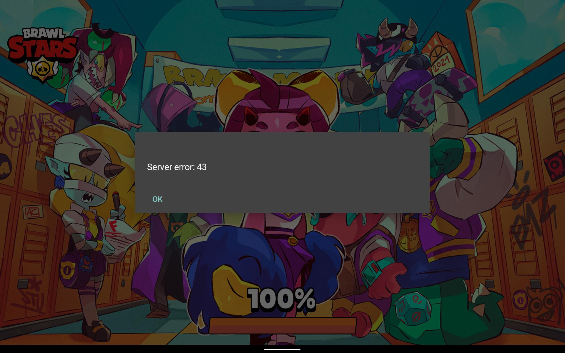 Brawl Stars Server Error 43 - Xolvie