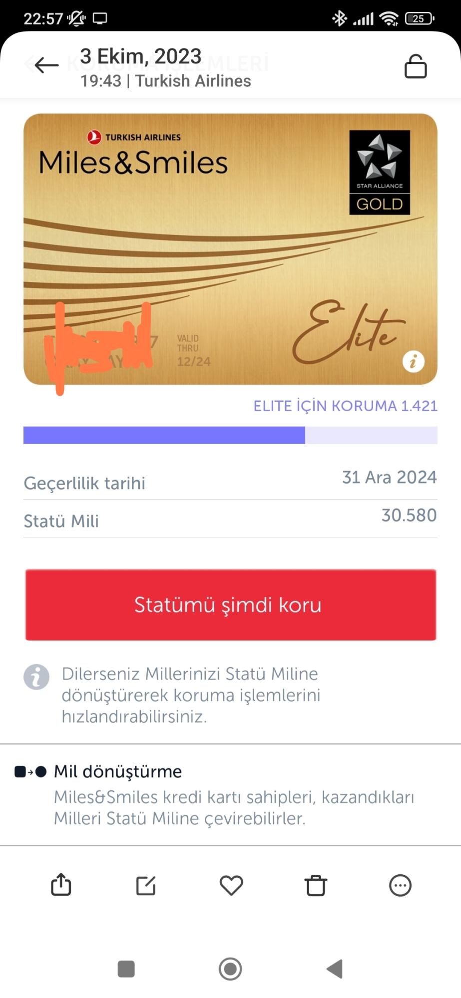 THY Miles Smiles Elite - Şikayetvar