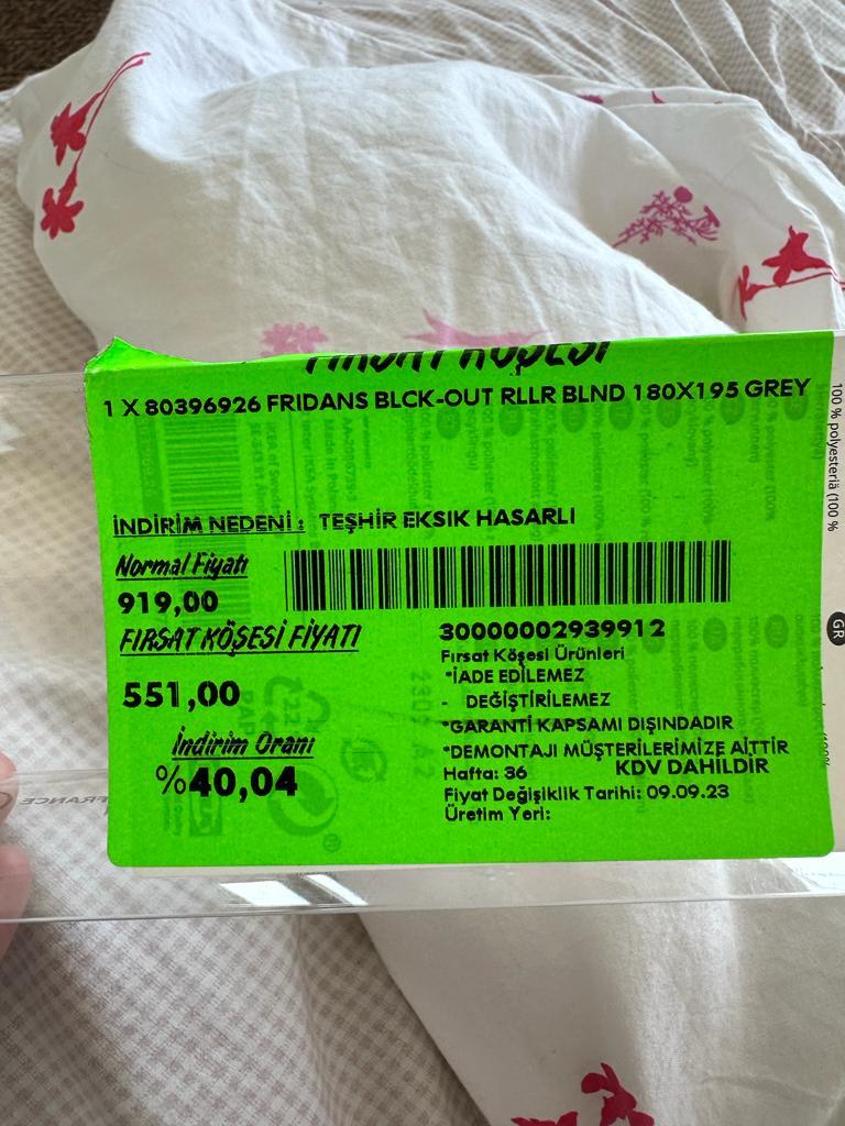 IKEA Teşhir Ürün, Satıcı Hatalı Bilgi Paylaşımı - Şikayetvar IKEA Teşhir Ürün, Satıcı Hatalı Bilgi Paylaşımı - Şikayetvar