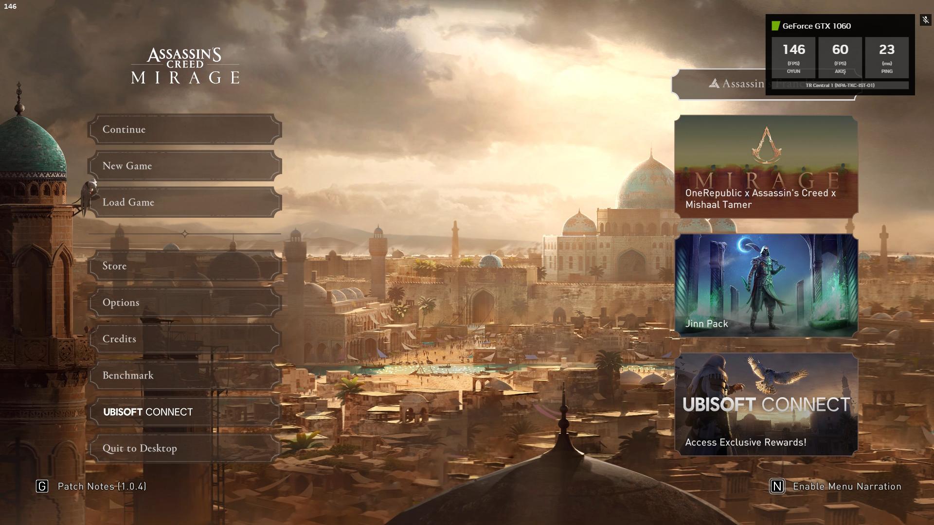 Gameplus Geforce Now - Gameplus Assassin's Creed Mirage 1060 Graphics ...