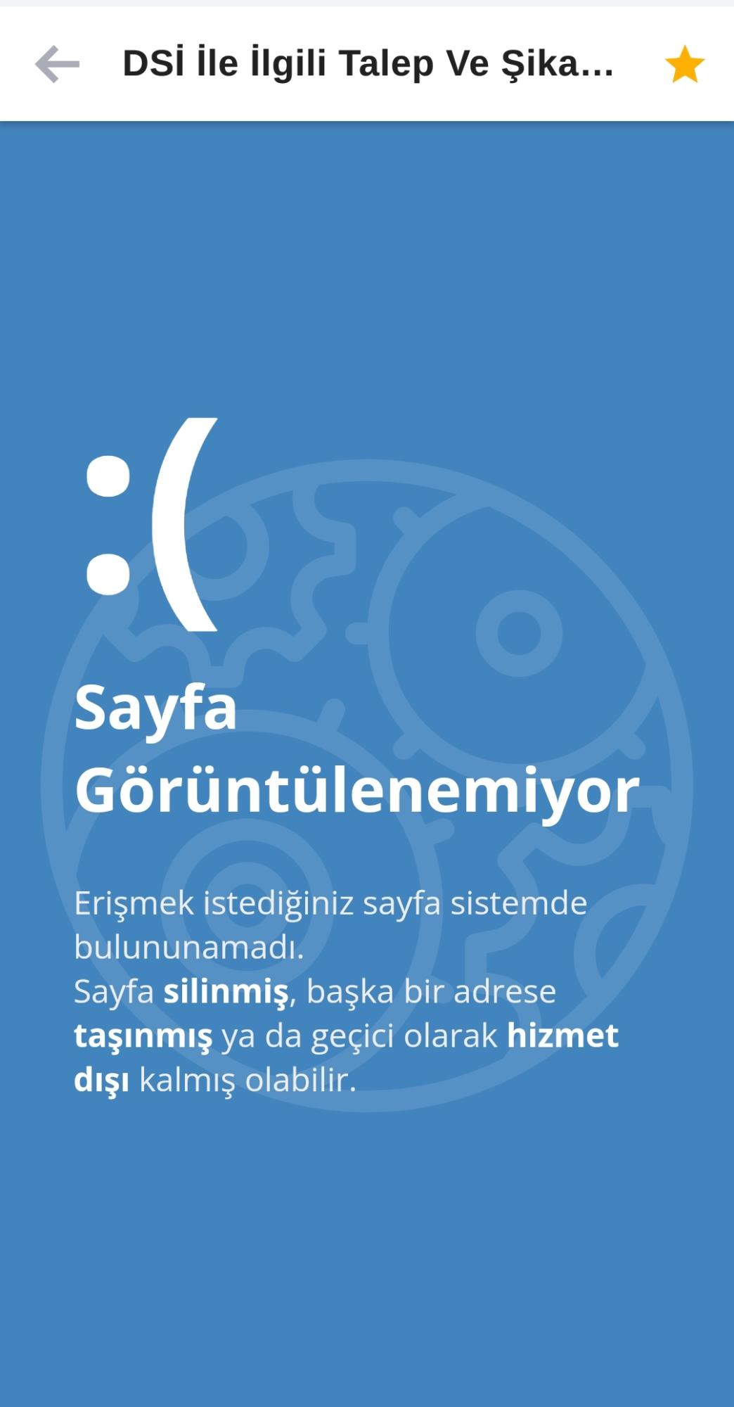 E-Devlet (Turkiye.gov.tr) DSİ E-Devlet İhbar ve Şikayet Sayfası Kapandı ...