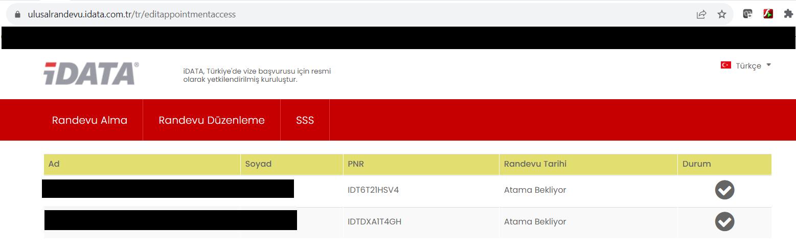 İData Almanya Ulusal Vize (Mavi Kart) Başvurusu: Atama Bekleniyor - Şikayetvar