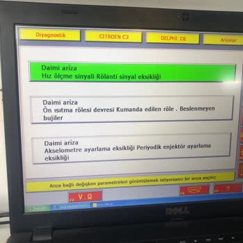 Delphi Automotive Systems 2004 Model Citroen C3 Enjektör Arızası ...