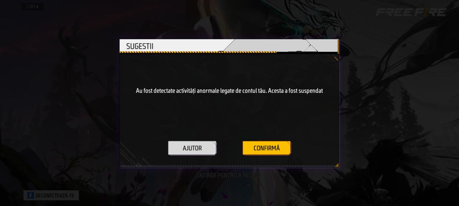 Garena Free Fire Account Security Breach - Xolvie