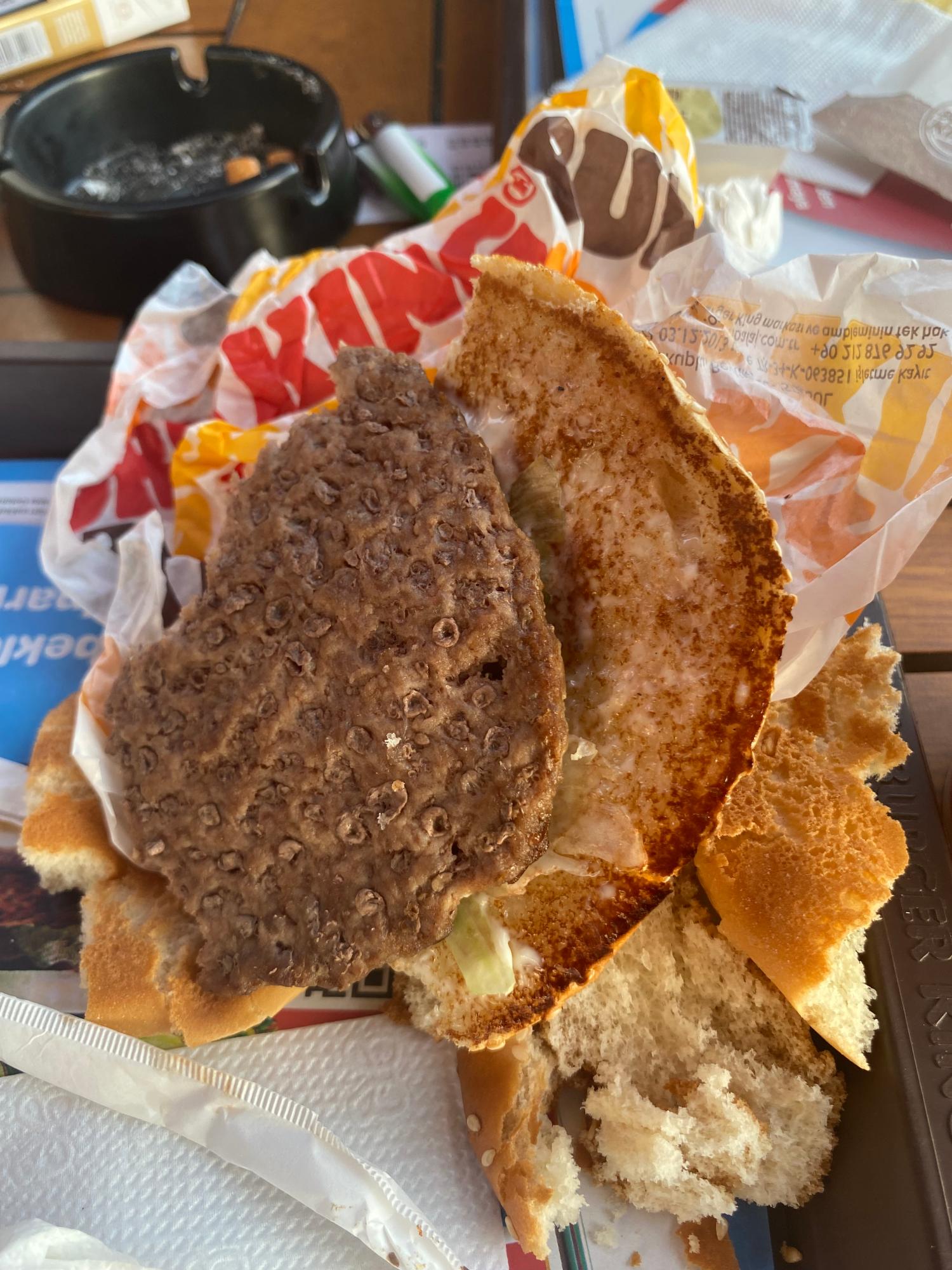 Burger King Ne Eti Belli Olmayan Görüntü Ve Koku - Şikayetvar