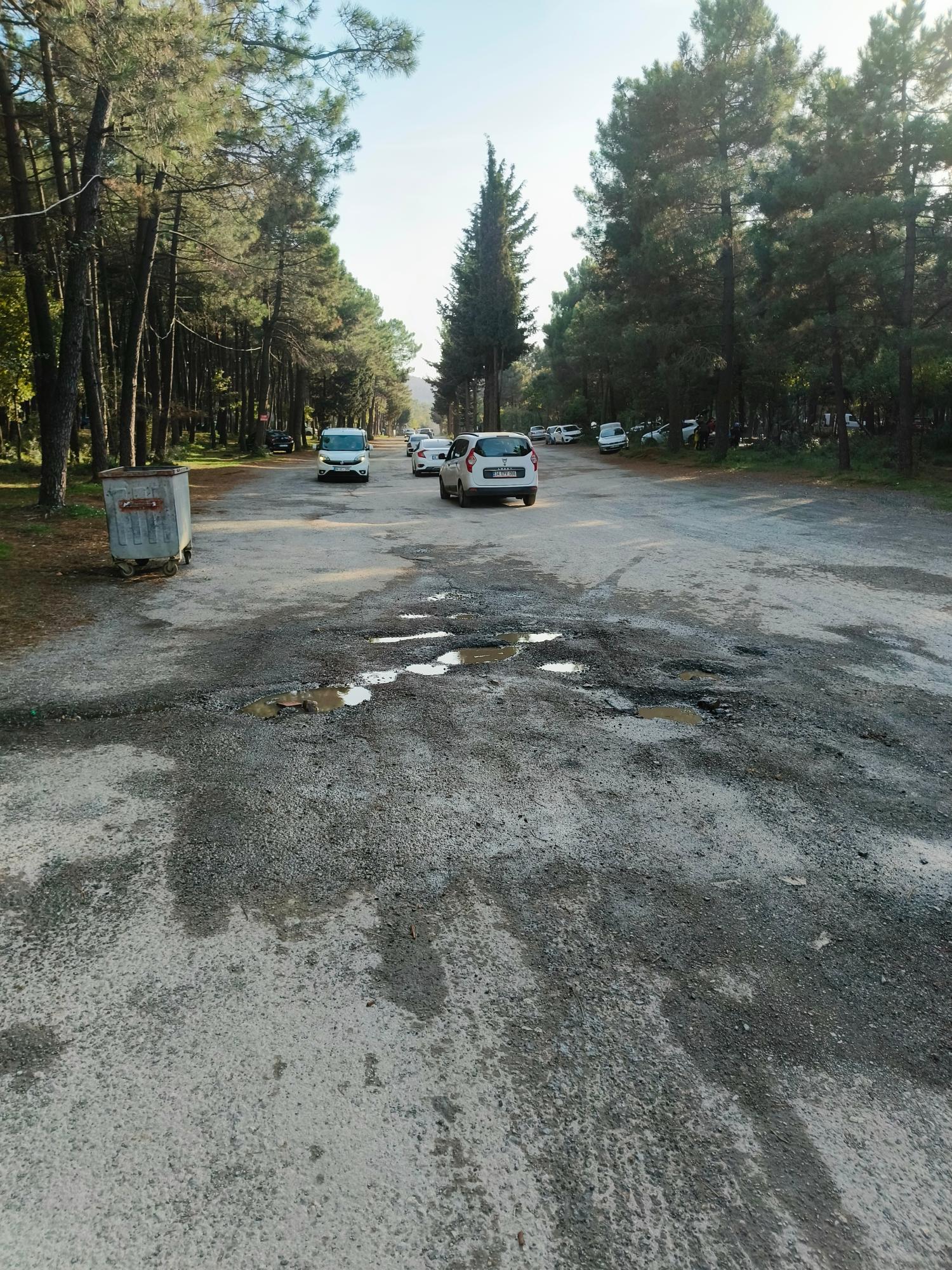 Aydos Orman Park Aydos Ormanının Bozuk Yolları - Şikayetvar