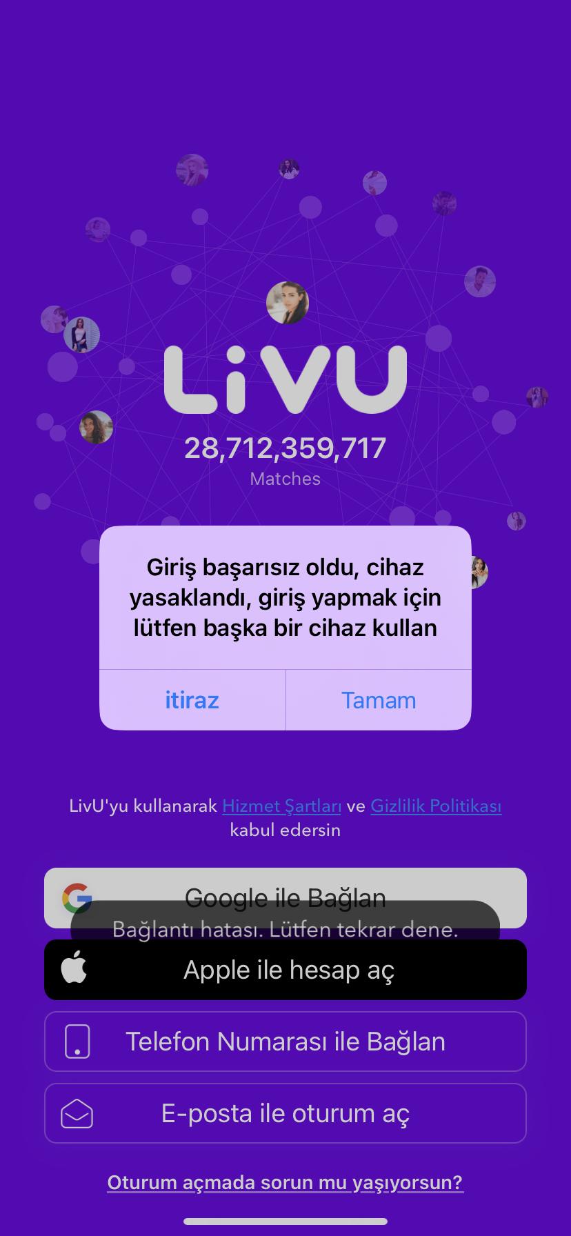 Livu Cihaz Banı Mağdurum - Şikayetvar