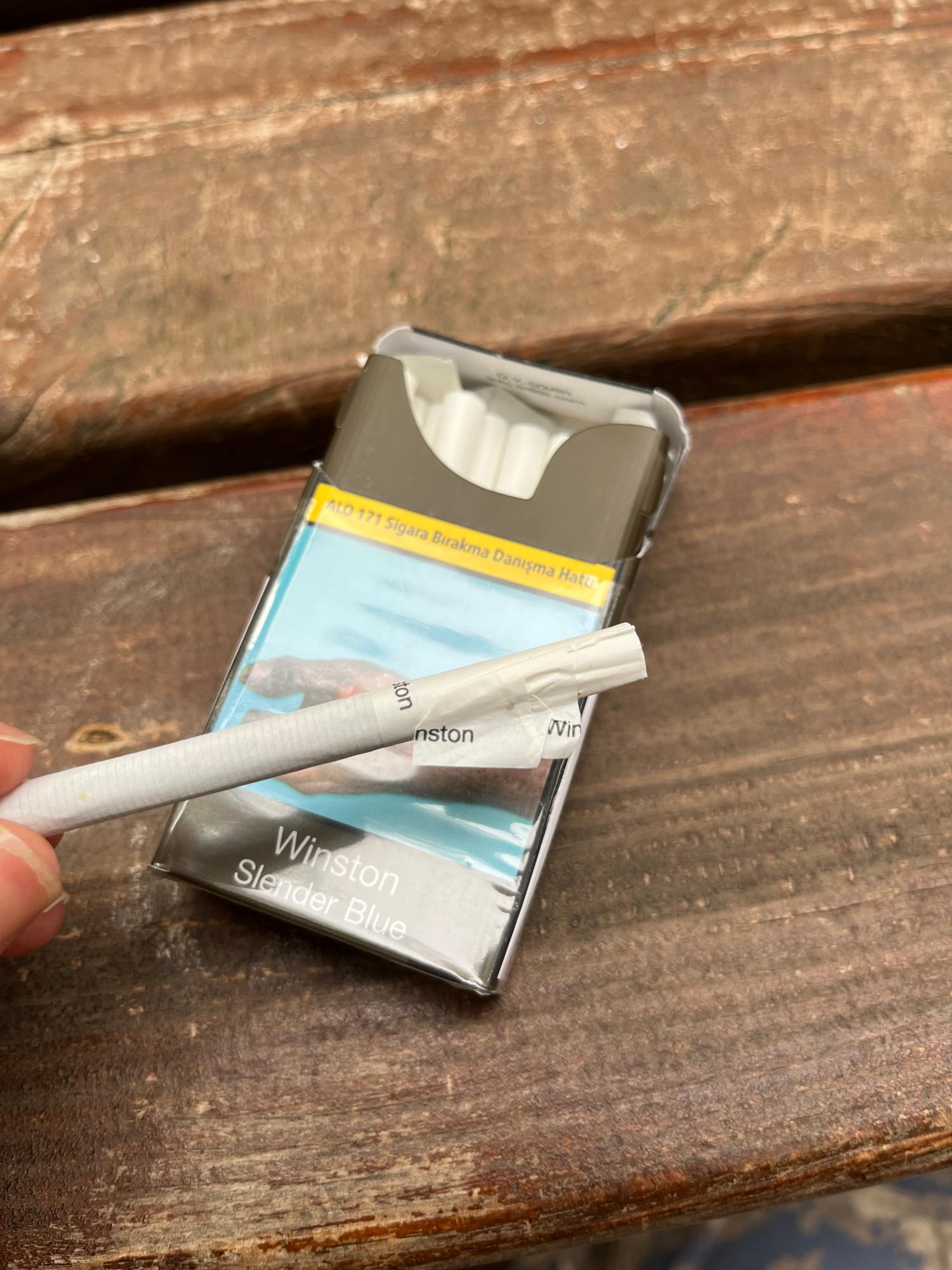 JTI Hatalı Üretim (Winston Slender Blue) - Şikayetvar