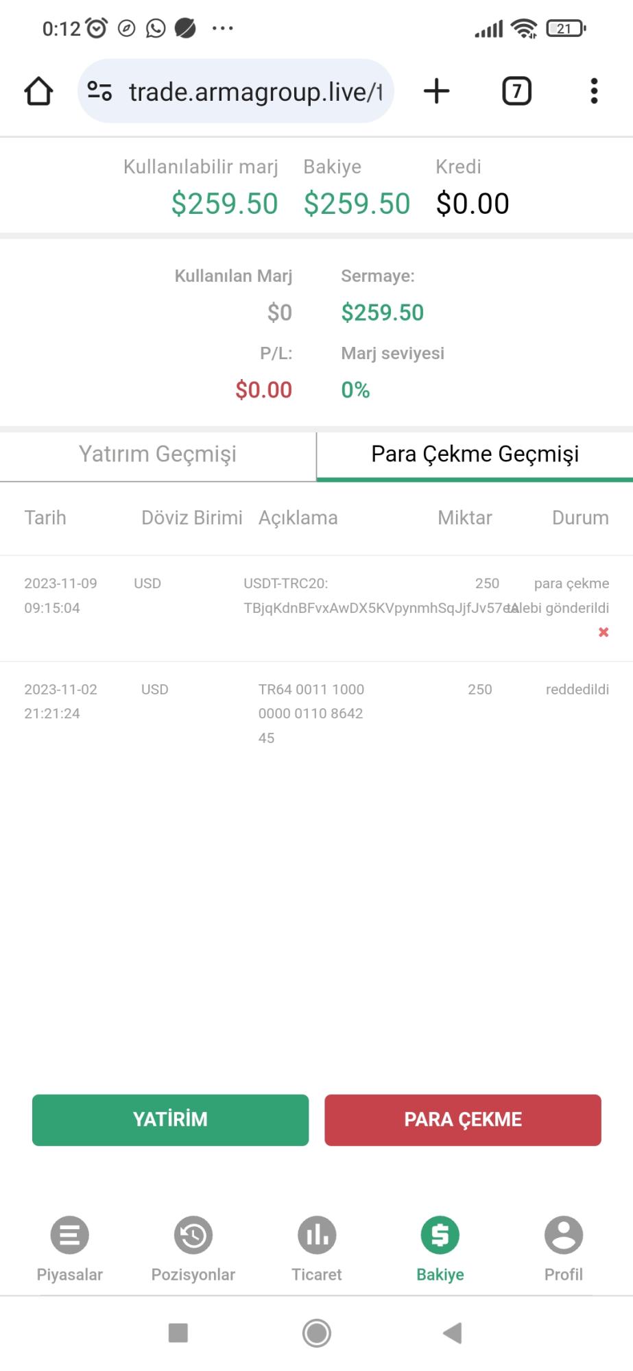 TP Petrol Arma Grup Trade Mağduruyum Türkiye Petrolleri Yatırım Adı Altında - Şikayetvar